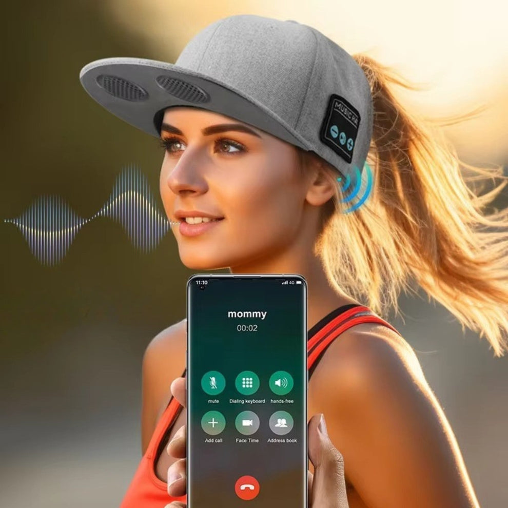 Bluetooth Music Cap with Dual Speakers – Surfa | Shop and Save